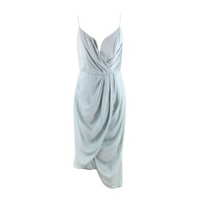 Zimmermann Blue Washed Silk Satin Cocktail Dress | M | Hardly Ever Worn It