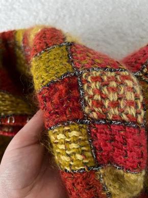 Chanel Yellow and Orange Tweed Longline Coat | Hardly Ever Worn It