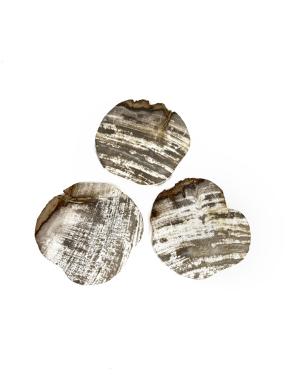 Soho Home White Wood Balfern Coasters Set of 3 | One Size | Hardly Ever ...