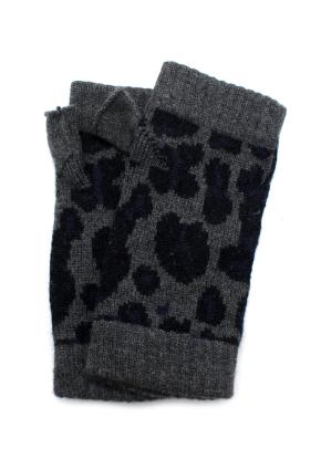 Bespoke Leopard Print Mittens | One Size | Hardly Ever Worn It