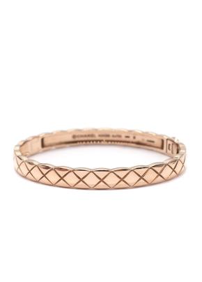Chanel Coco Crush Bangle in Beige Gold | S | Hardly Ever Worn It