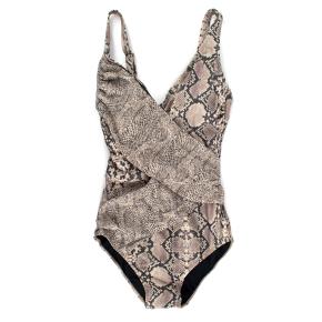 Gottex Python Surplice One Piece Swimsuit | XS | Hardly Ever Worn It