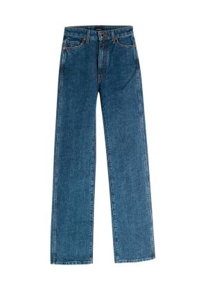 Khaite Danielle Blue Wash Montgomery Stretch Jean | XXS | Hardly Ever ...