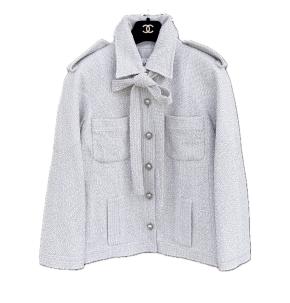 Chanel Outer Space Collection Silver Grey Jacket | M | Hardly Ever Worn It