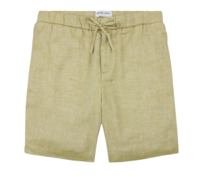 Frescobol Carioca Green Felipe Linen Shorts | 34 | Hardly Ever Worn It