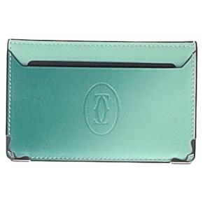 Cartier Turquoise Must de Cartier Logo Card Holder | One Size | Hardly ...
