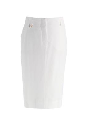 Jacquemus White Le Jupe Midi 'BARI' Skirt | M | Hardly Ever Worn It