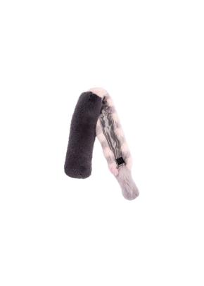 FurbySD grey banded fox fur Phantom scarf | One Size | Hardly Ever Worn It