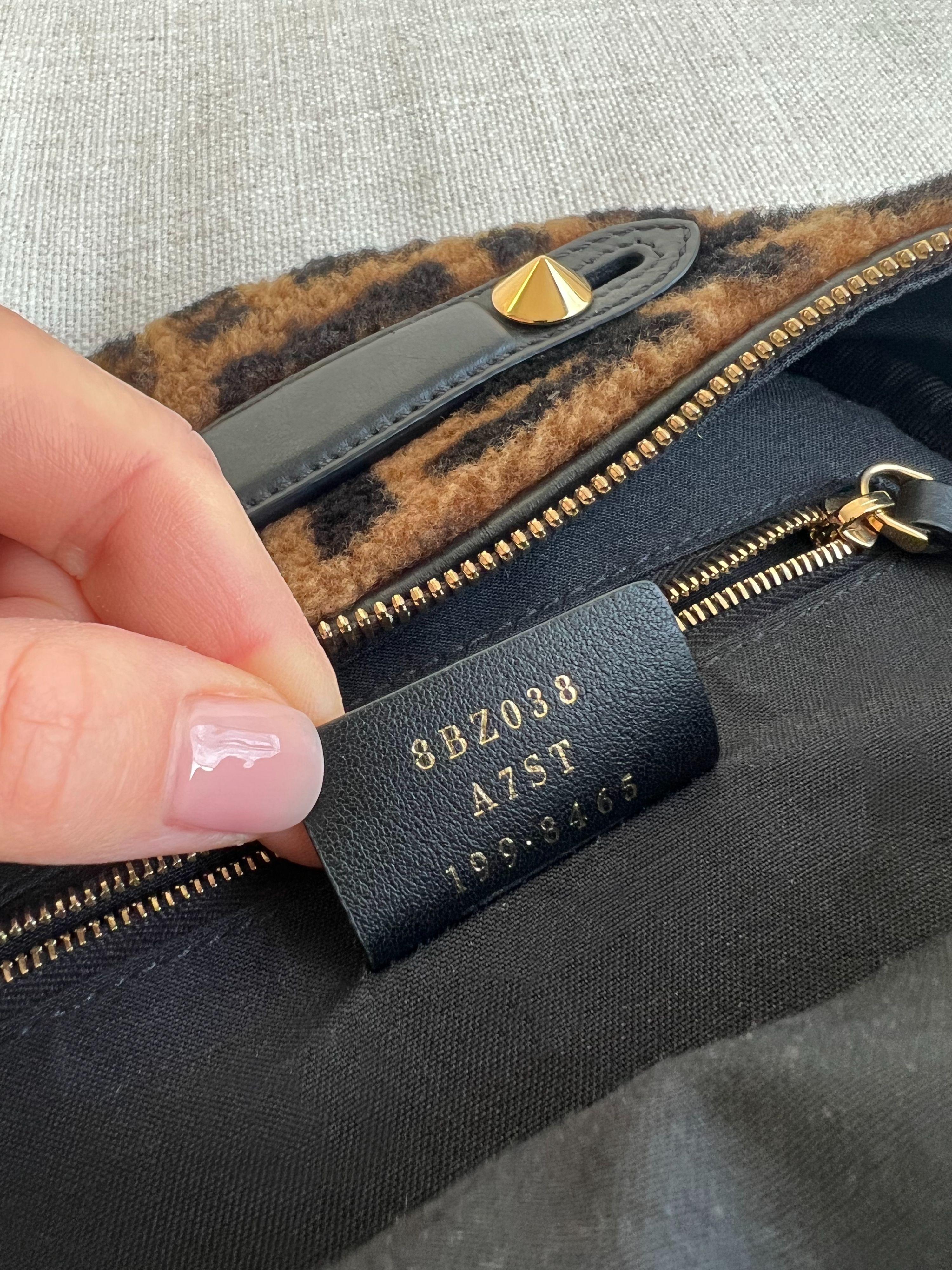 Fendi FF Shearling Mini Backpack | Hardly Ever Worn It