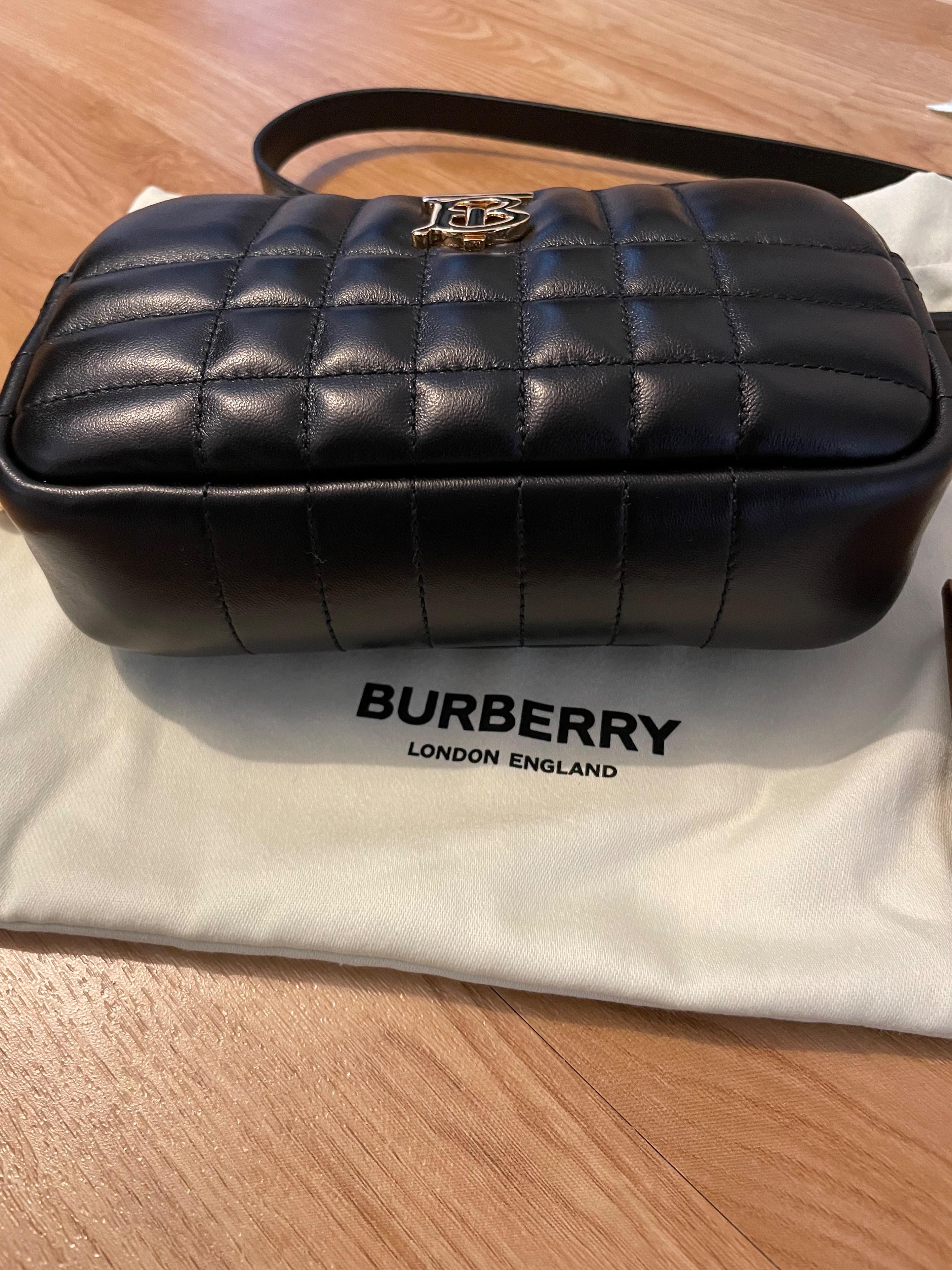 Burberry Black Leather Mini Lola Camera Bag | Hardly Ever Worn It