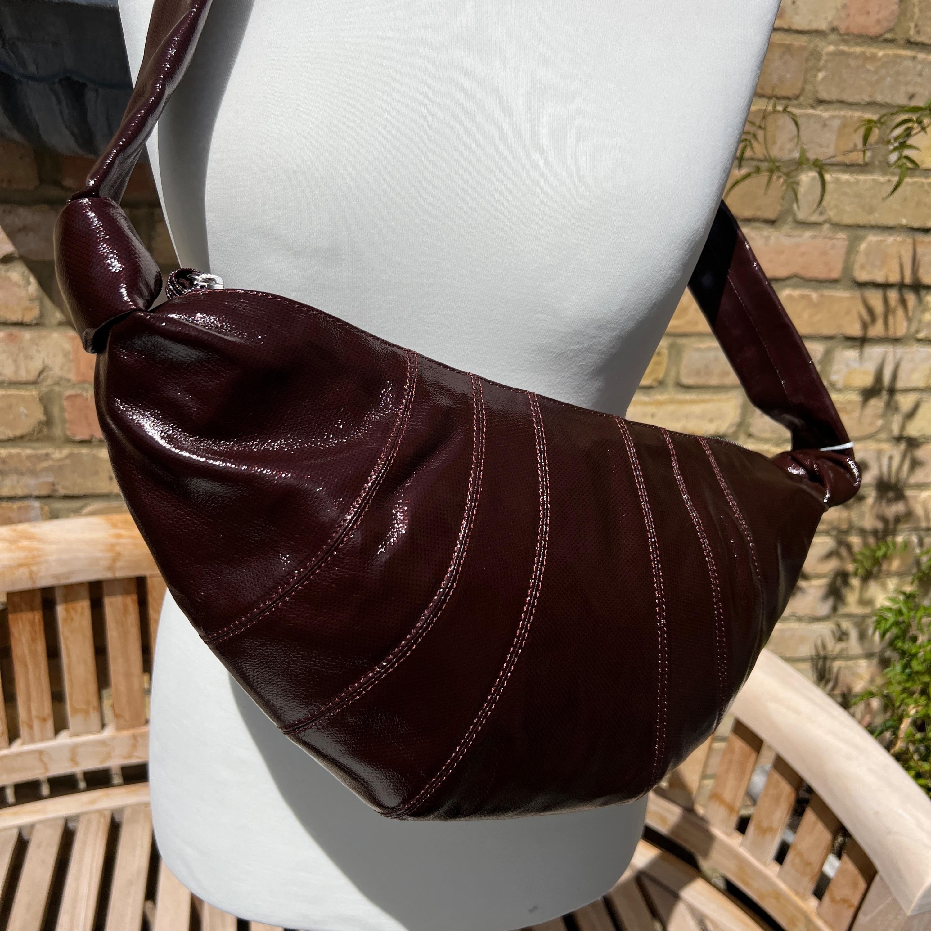 Lemaire Medium Red Croissant Cross Body Bag | Hardly Ever Worn It