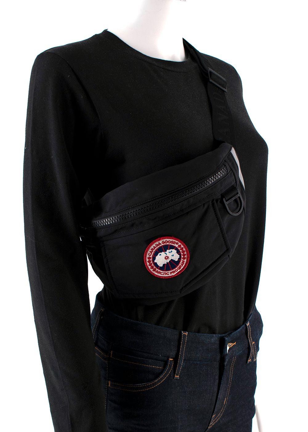 Canada Goose Black Waist pack | Hardly Ever Worn It