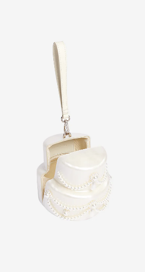 Simone Rocha Frosting Cake Embellished Clutch Bag | No size | Hardly ...