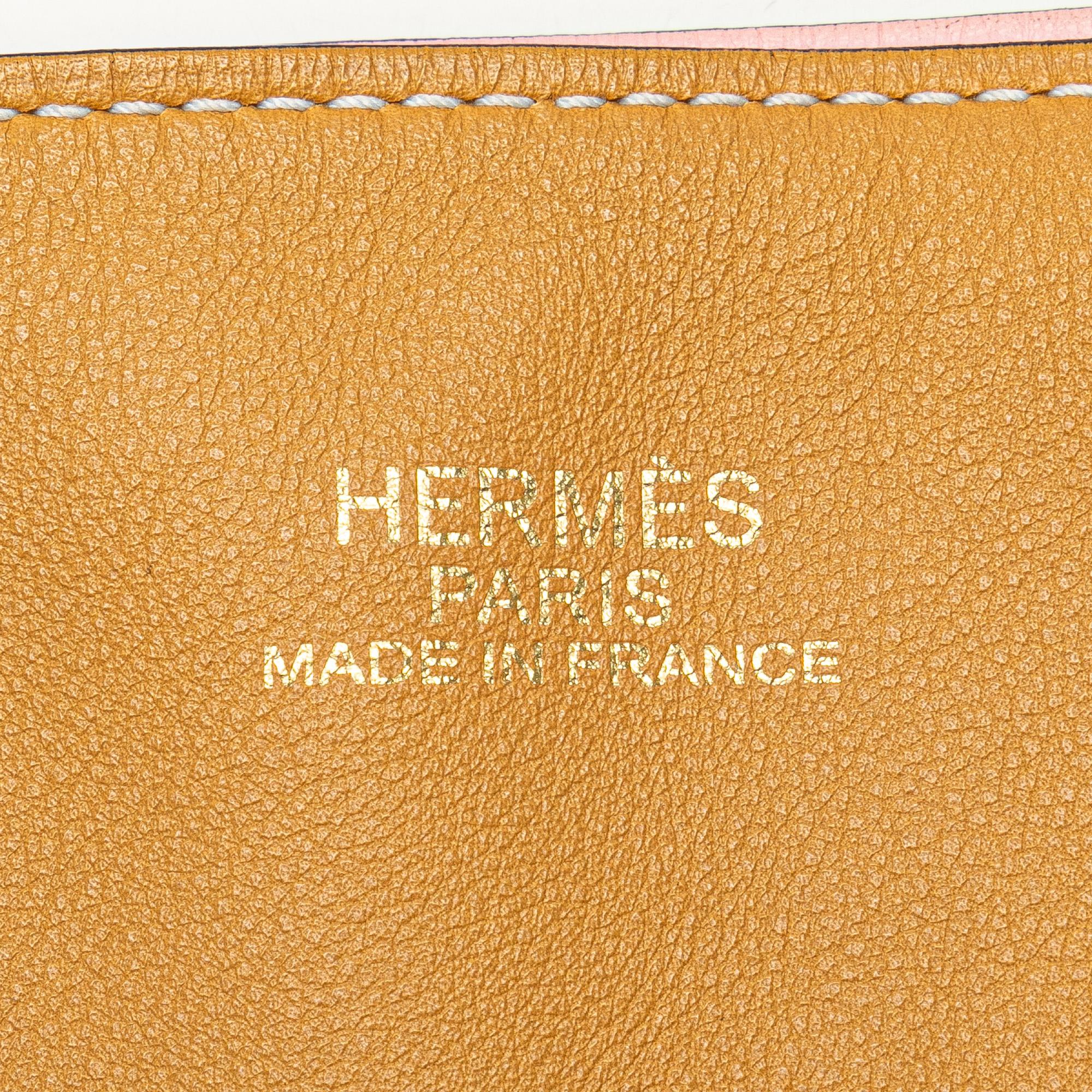 Hermes Tan Clemence Double Sens 36 Tote Bag | One Size | Hardly Ever ...