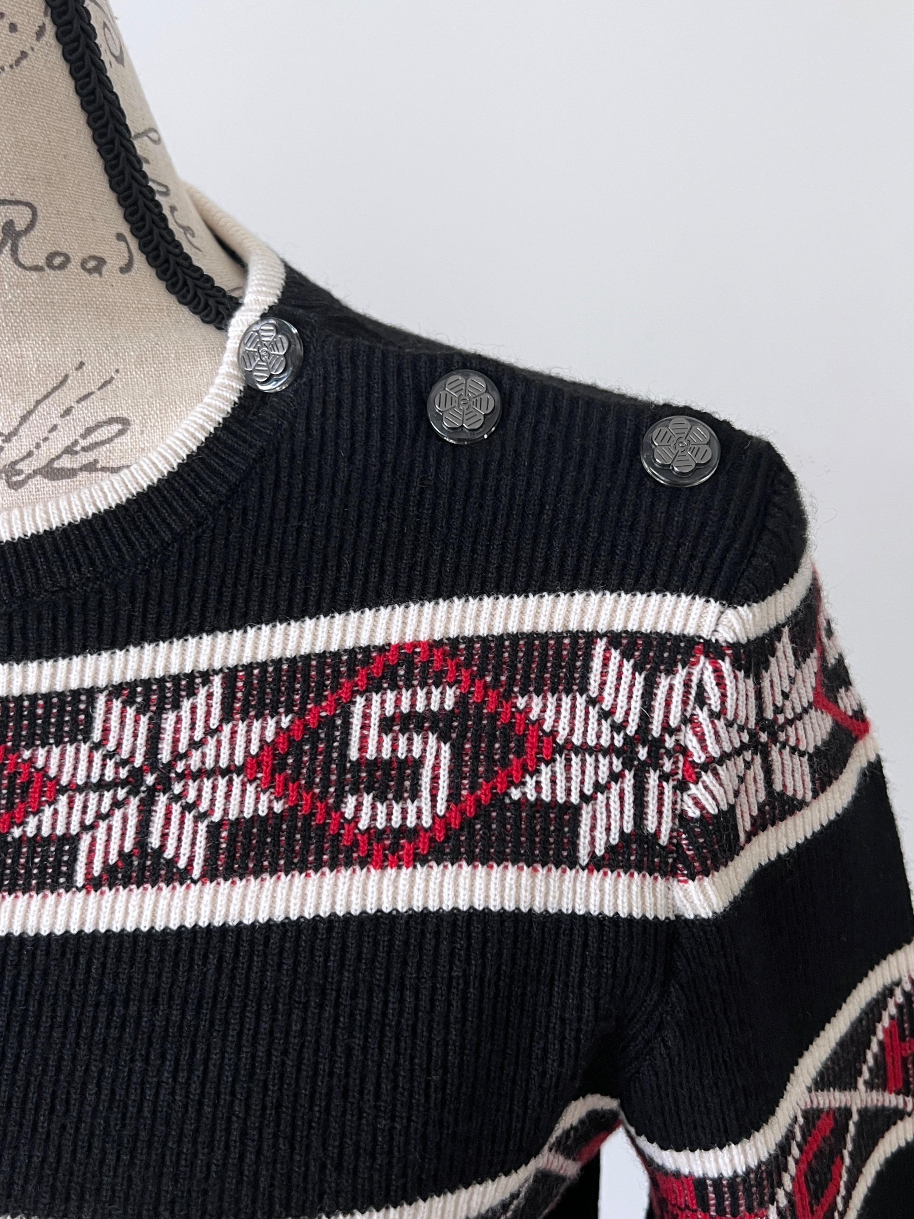 Chanel Black Snowflake Cashmere Jumper | M | Hardly Ever Worn It