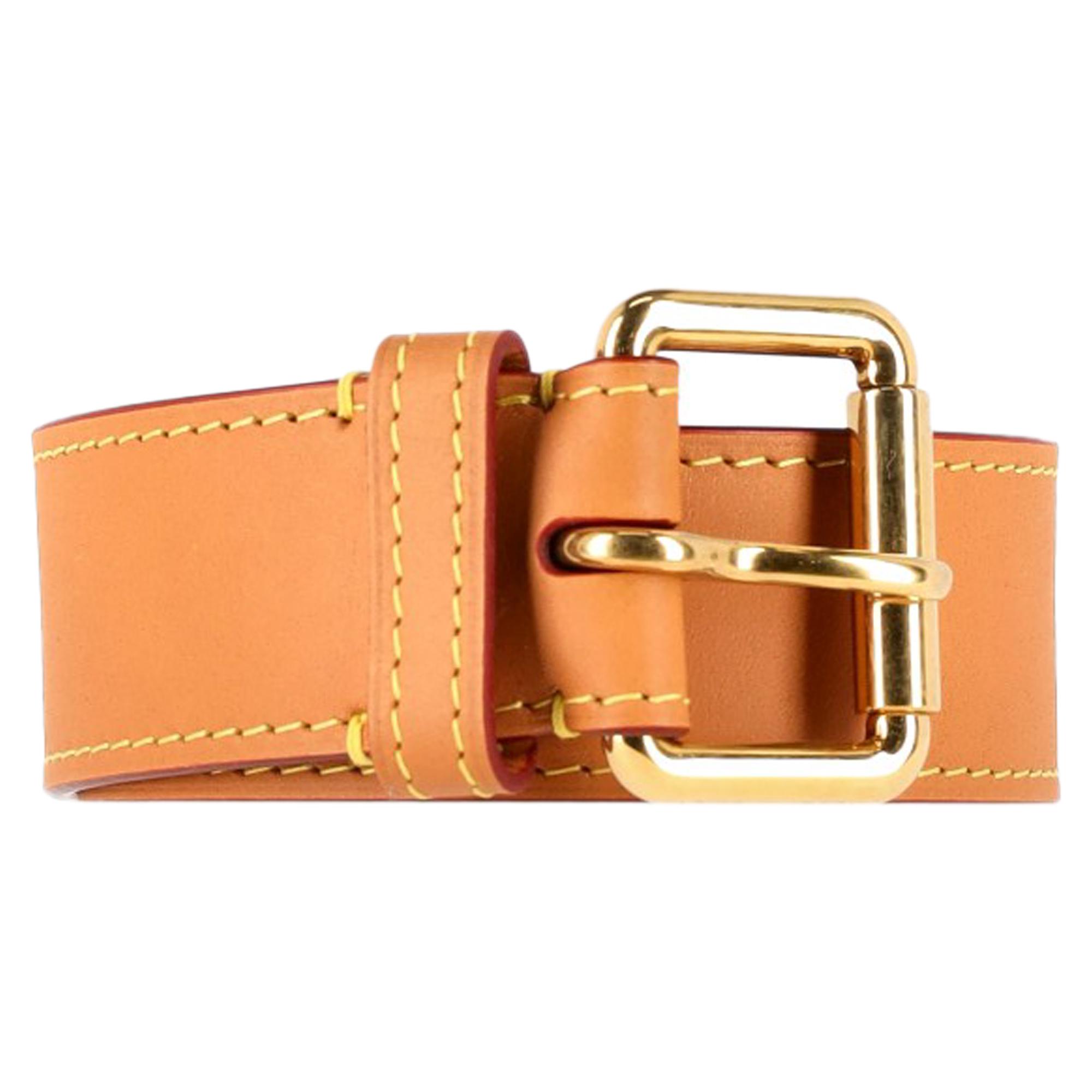 Louis Vuitton Beige Buckle Belt | One Size | Hardly Ever Worn It