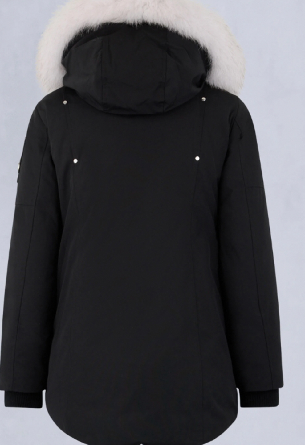 Moose Knuckles Kids Black Unisex Original Parka Fur | 10 Years ...