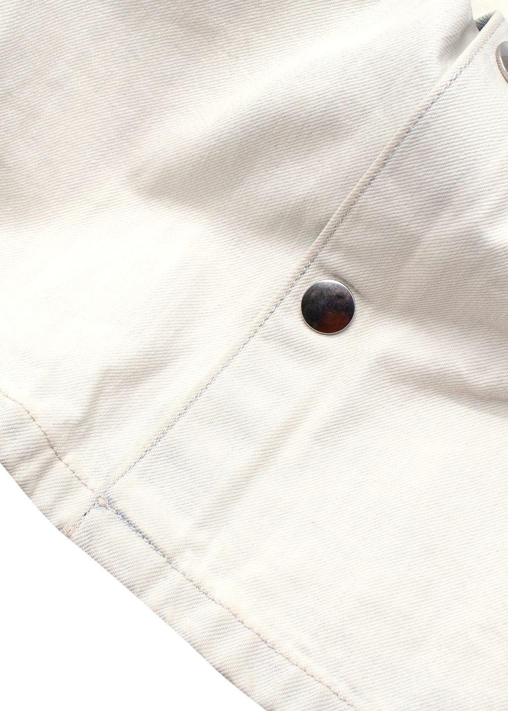 Prada Light Blue Wash Denim Short Sleeve Shirt | XL | Hardly Ever Worn It