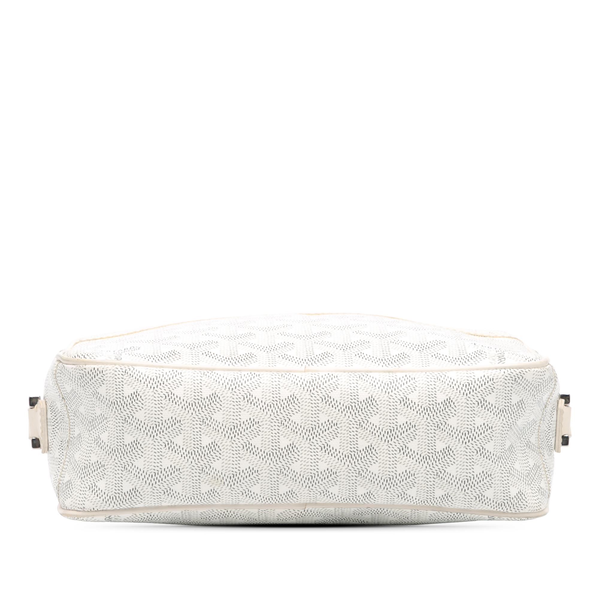 Goyard White Goyardine Sac Cap Vert | One Size | Hardly Ever Worn It